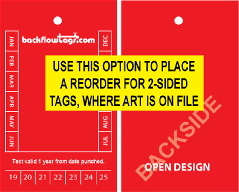 Backflow and Fire Inspection Tags Backflow and Fire Inspection Tags